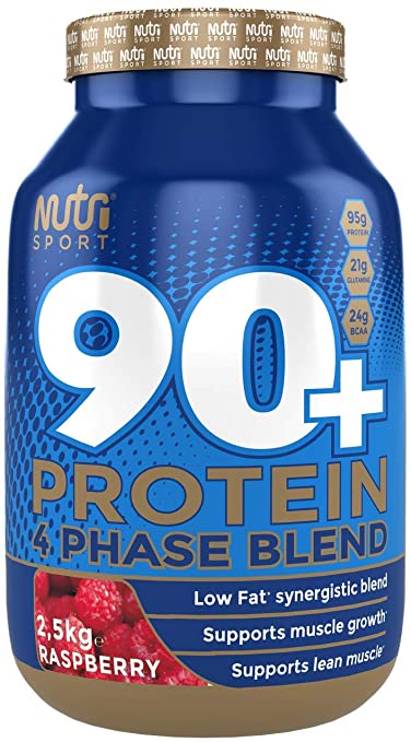 NutriSport Raspberry 4 Phase Blend Protein Powder 908g – The Beecham ...